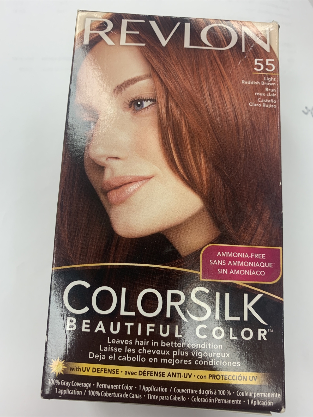 Revlon Colorsilk Light Reddish Brown