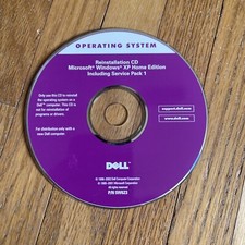 Dell Microsoft Windows XP Home Edition Reinstallation CD SP1A for sale ...
