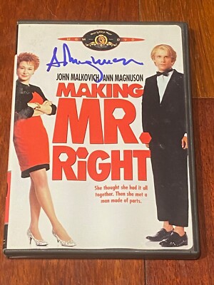 ANN MAGNUSON Signed MAKING MR RIGHT DVD | eBay