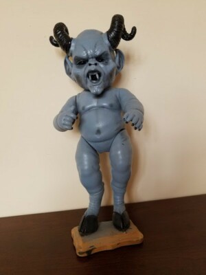 OOAK Blue Demon doll handmade by Terry Cruikshank yet unfinished | eBay
