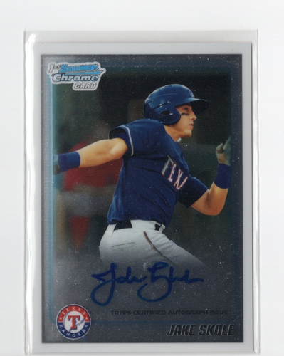 2010 Bowman Draft Chrome Prospects Auto Jake Skole #BDPP91 | eBay