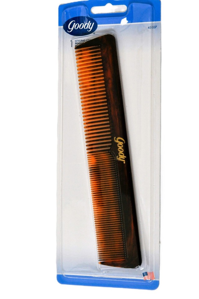 Goody Hair Combs Hair Care Detangling Comb, Styling Comb, Parting Comb ...