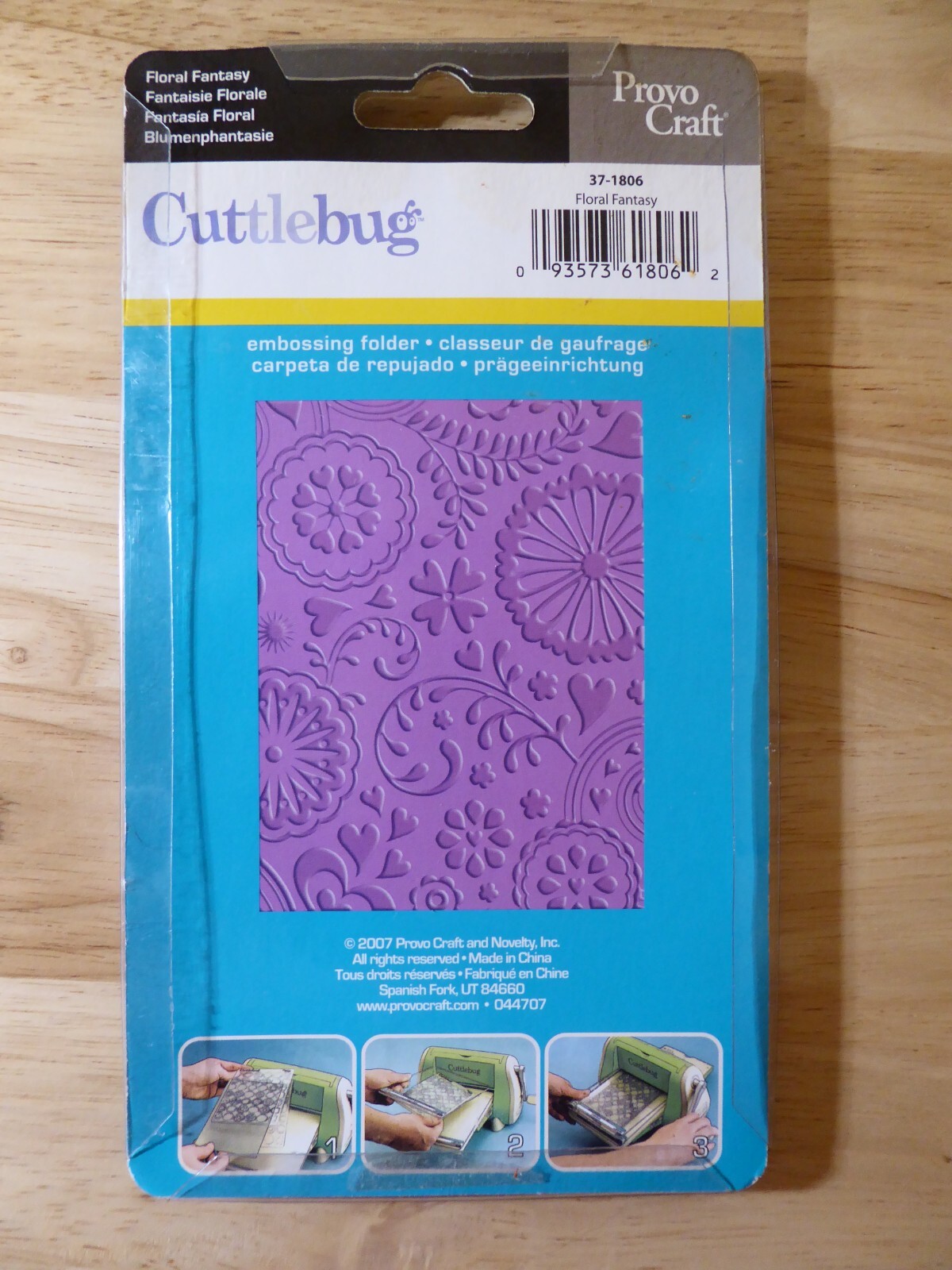 Provo Craft Cuttlebug Embossing Folders Borders, Floral, Scrolls ...