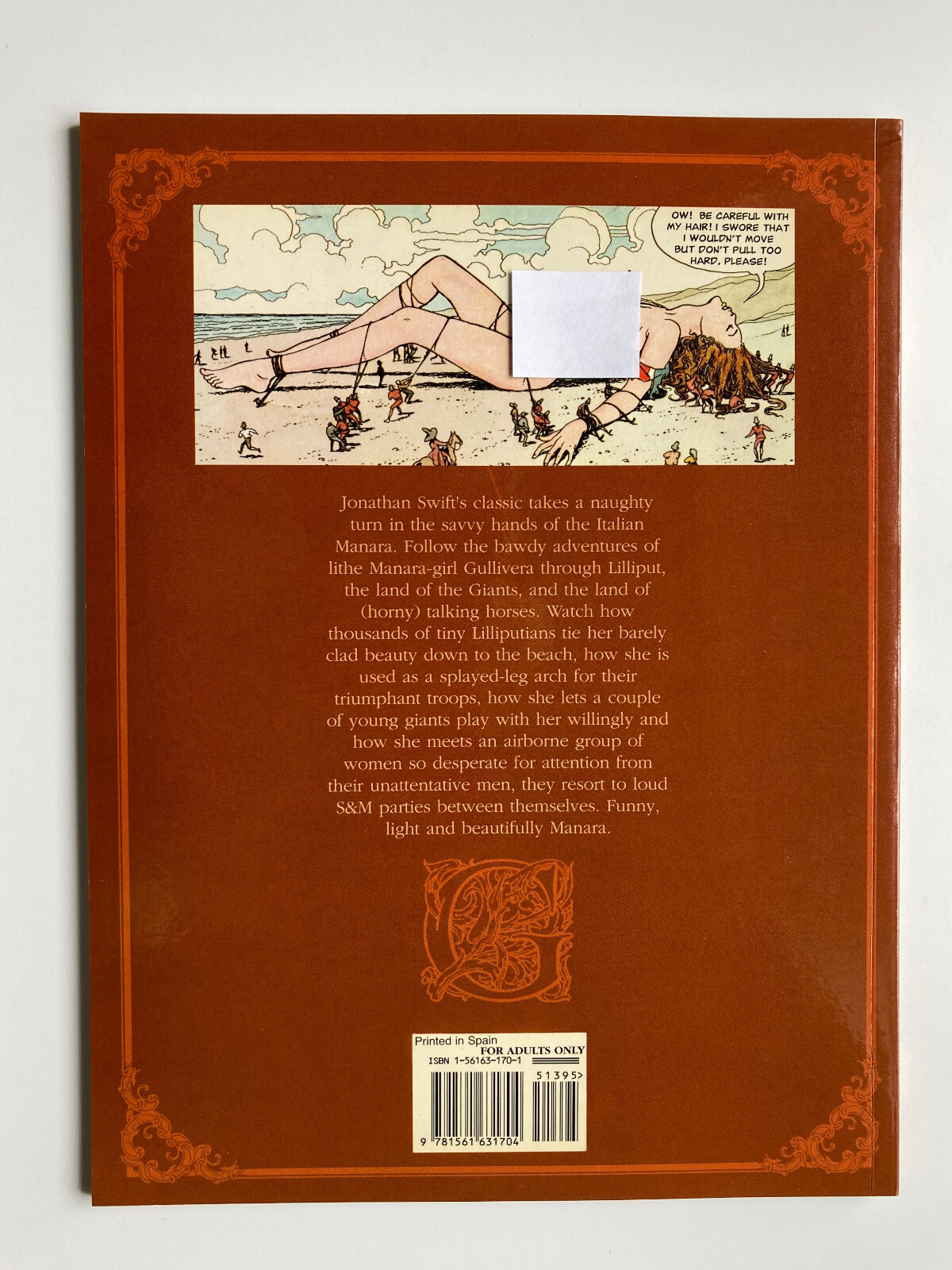 Gullivera - Milo Manara - English | eBay