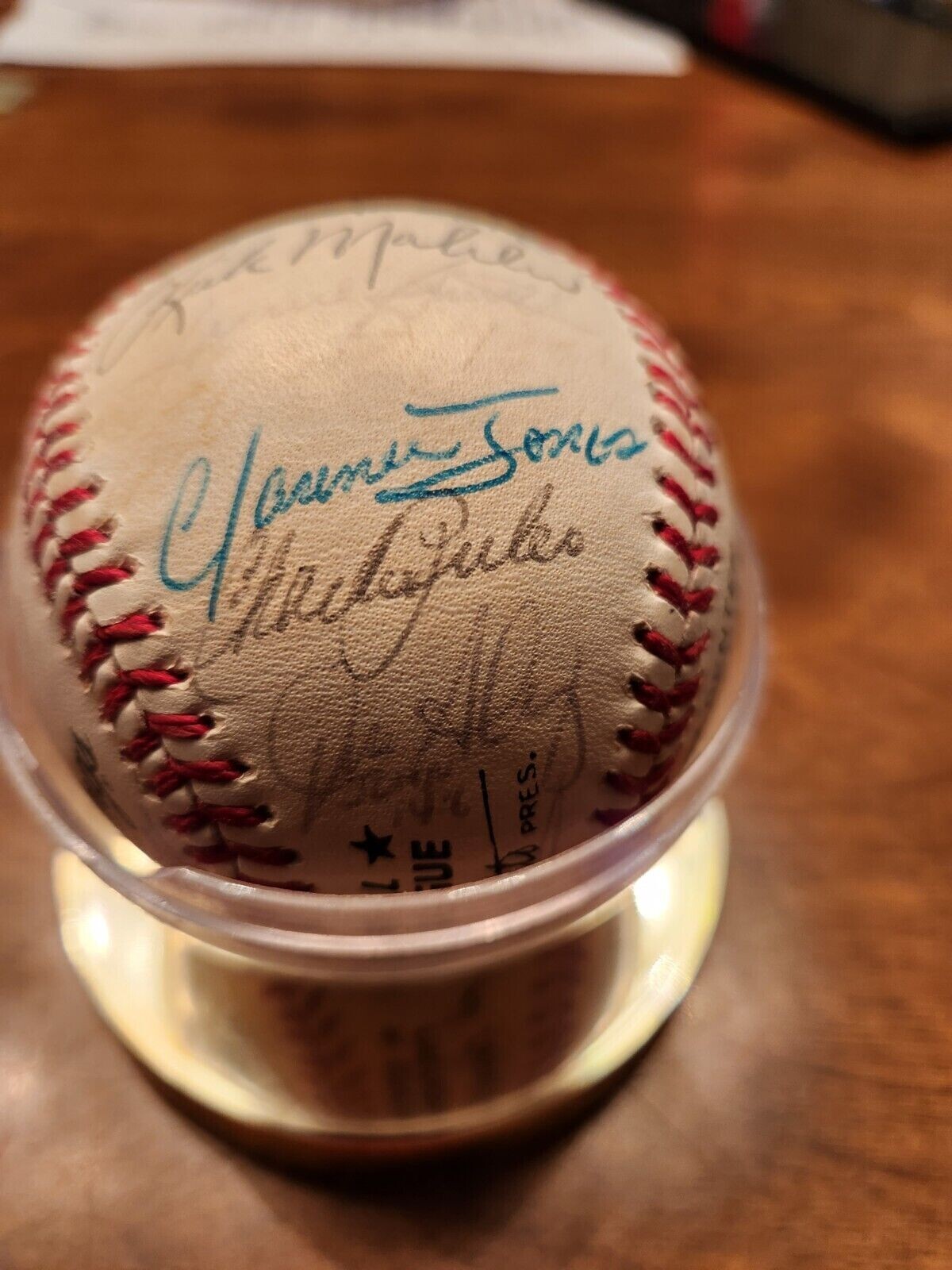 1988 Atlanta Braves Team Signed Baseball Autograph Glavine Smoltz ...