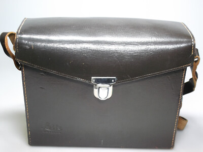 Leica Leitz Vintage M Leather Hard Tasche Case Brown Braun | eBay UK