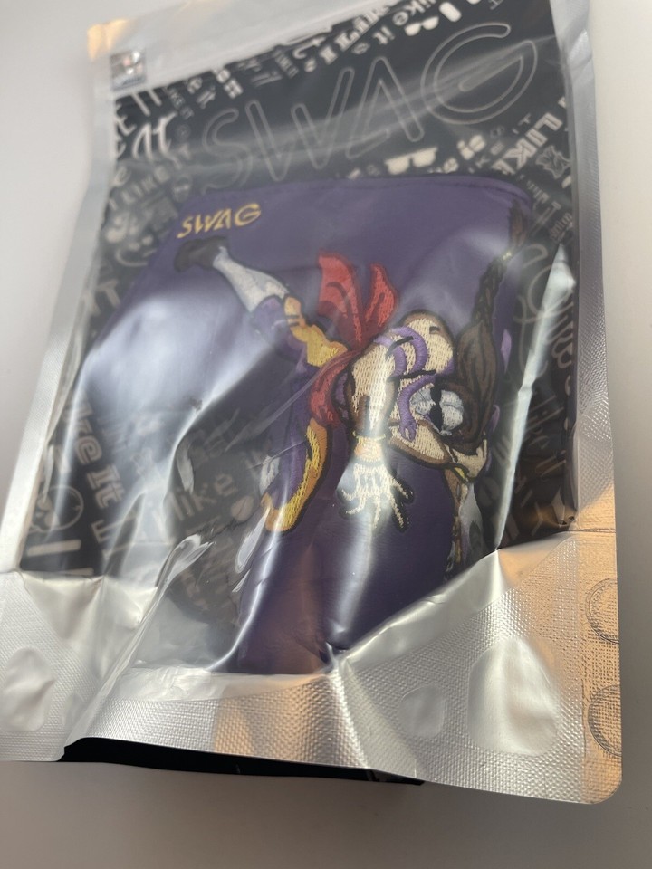 New Swag Golf Vega Street Fighter Putter Cover Purple Sealed Blade ...
