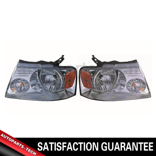2x DEPO Headlight Assembly For Ford F-150 2004 2005 2006 2007 2008 | eBay