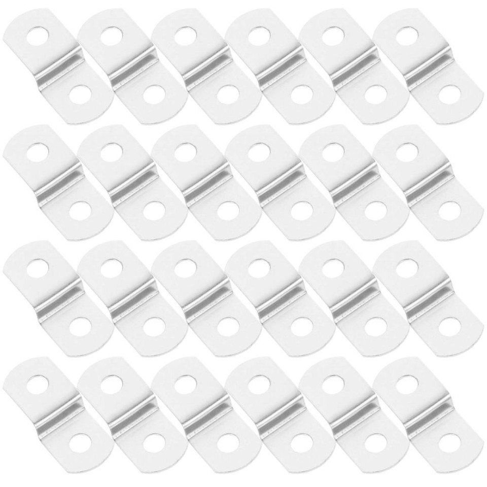 120Pcs Z Shape Corner Clips for Photo Frame and Mirror Connectors ...