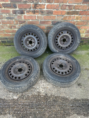 Vauxhall Combo 1.7 CDTI 5 Stud Wheels X4 Good Tyres | eBay UK