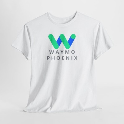 Autonomous Vehicle Tech Shirt, Waymo Phoenix AZ Logo Tee | eBay