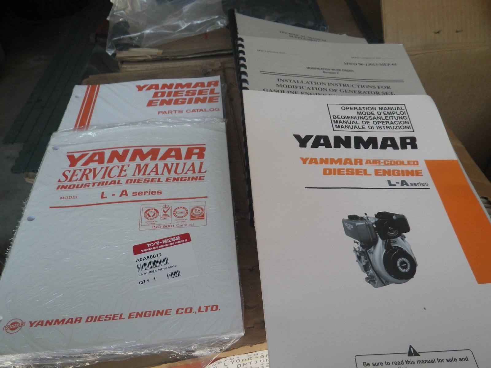 YANMAR L70AE L70 DIESEL ENGINE BOTH ELECTRIC START PULL START BRAND NEW ...