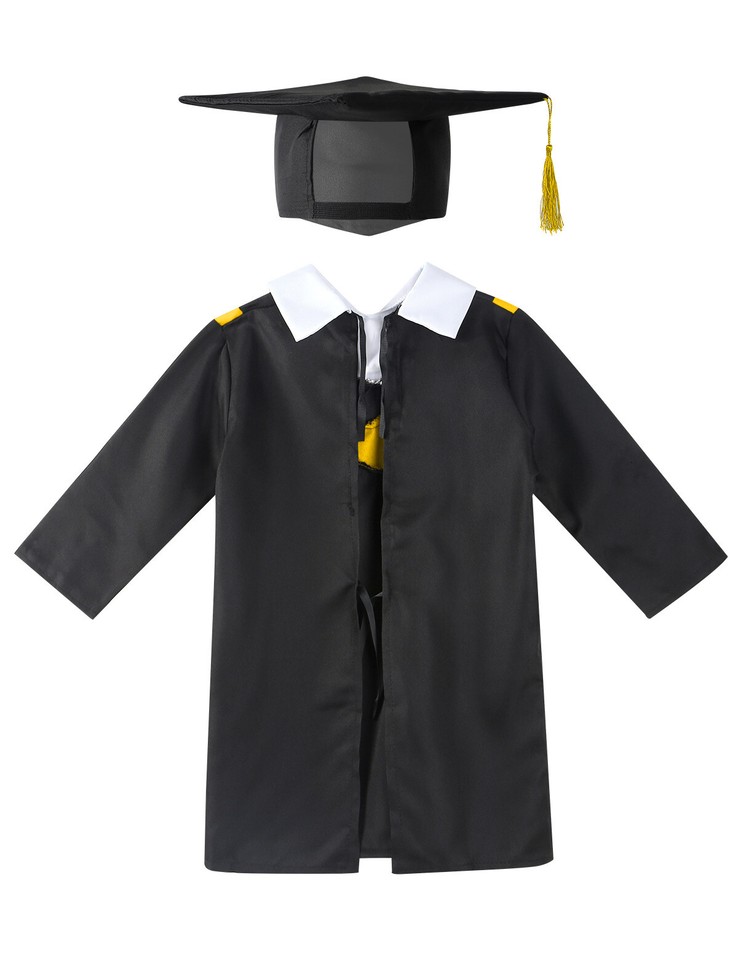 Boys Girls Graduation Dress Preschool Primary School Student Uniform ...