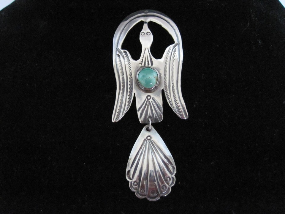 Antique Native American Peyote Bird Pin | eBay