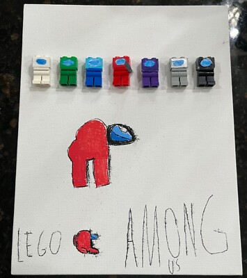 Homemade Lego among us SUPER SUS Lego | eBay