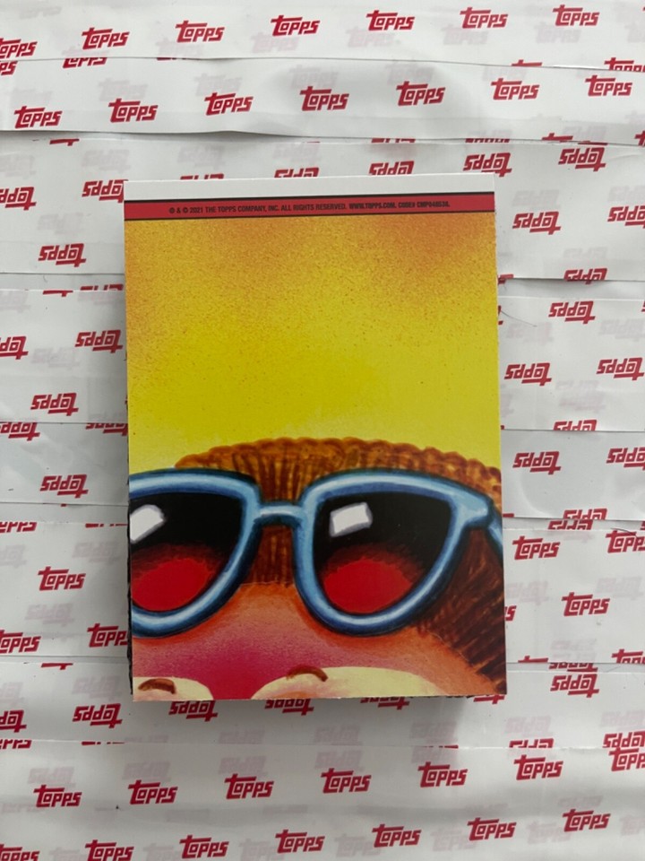 2021 Topps Garbage Pail Kids Go On Vacation Smoke Ken 63a GPK sticker ...