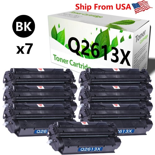7PK Q2613X 2613X Toner Cartridge Laser Jet 1300N 1300XI Printer ...