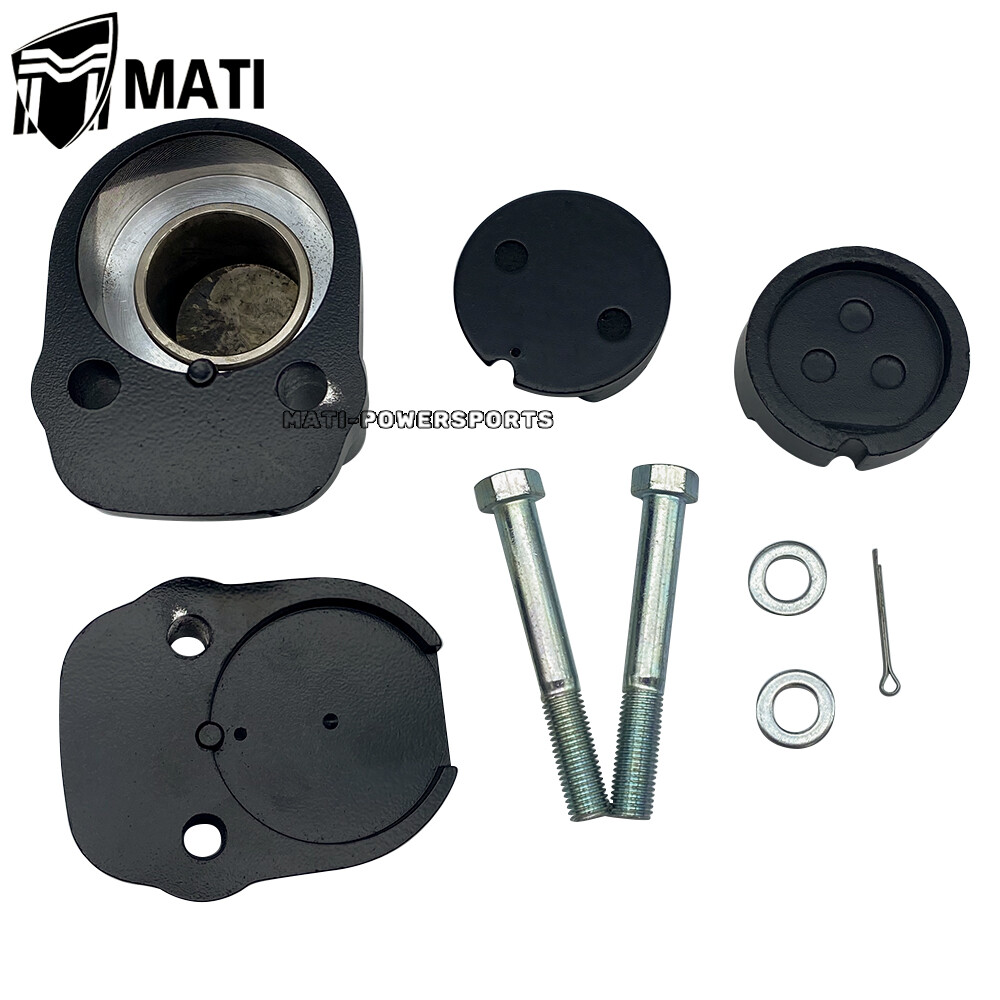 Front Brake Caliper &Holder Assembly w/Pads Honda CB360 CB400F CB450 ...