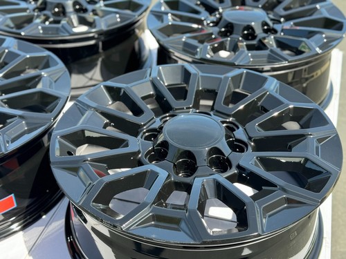 22" Wheels 22x8.5 8x180 Rims 2500 3500 Chevy Silverado GMC Sierra HD ...