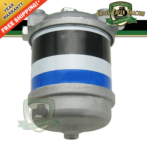 Single Fuel Filter Assy For Ford Tractors 2000, 2600, 3000, 3600, 4000 ...