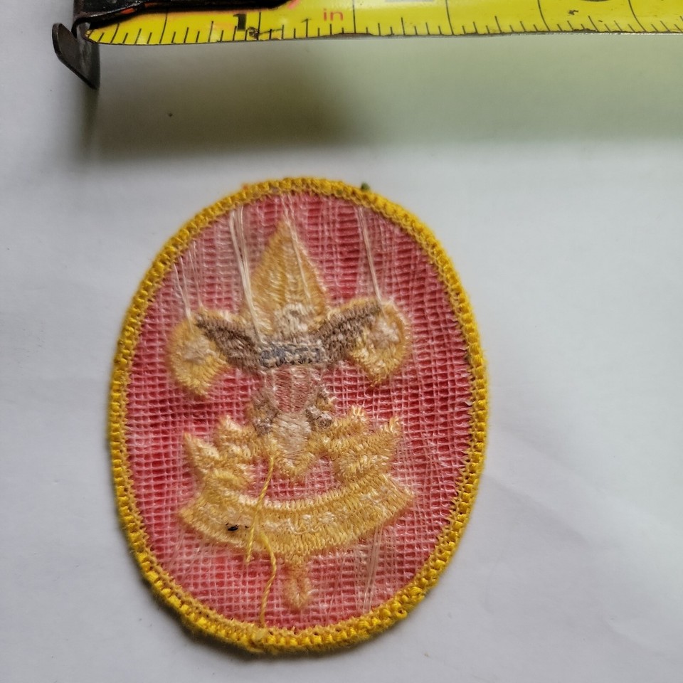 Vintage FIRST CLASS RANK Boy Scout Uniform Badge PATCH BSA Camp Sash ...