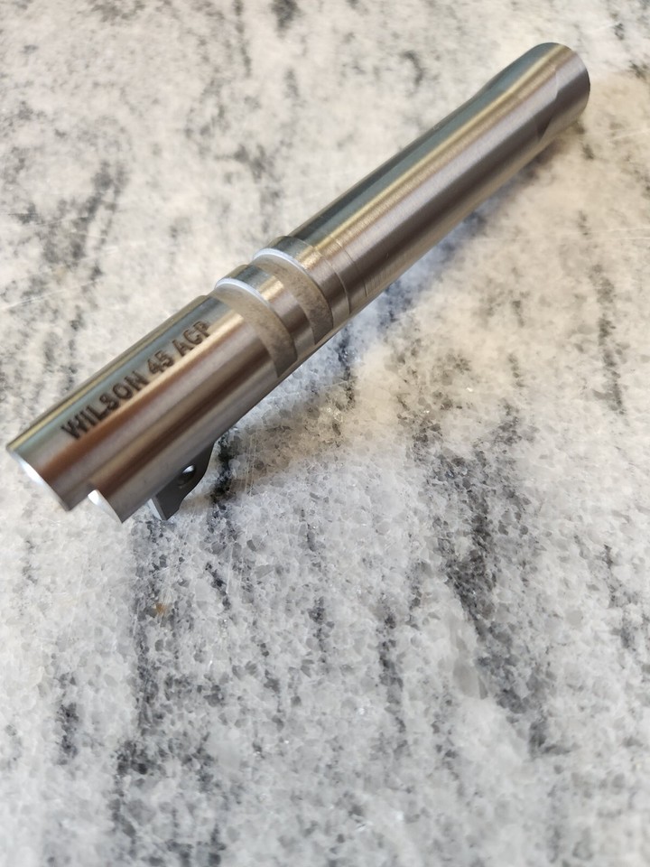 Wilson Combat Drop-In Barrel, Tactical, 45ACP, Model 33WDT, For 1911 ...