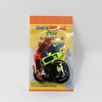 Tom's Fishing Gear Ez Keeper 2 Fishing Rod Safety Hook Lure Keeper ...