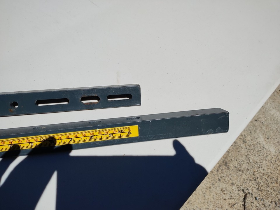 Craftsman 113 Series 10" Table Saw Guide Rails, for 27" Deep Table | eBay