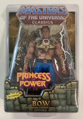 Masters of the Universe Classics Bow MOTUC With Matty Collector Case ...