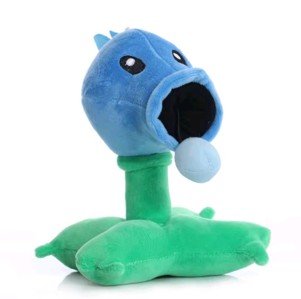 Plants vs Zombies Snow Pea Plush Toy 10'' Soft Stuffed Doll Game ...