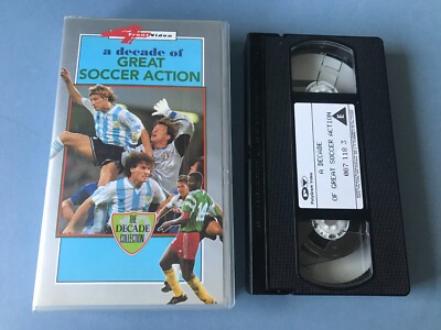 A DECADE OF GREAT SOCCER ACTION - FOOTBALL VHS VIDEO VINTAGE | eBay