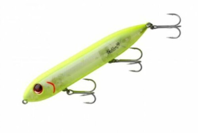 Heddon 5" Super Spook - Chartreuse Silver Insert | eBay