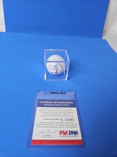 ERNIE ELS SIGNED AUTOGRAPHED MAXFLI GOLF BALL PSA DNA #SC7 | eBay
