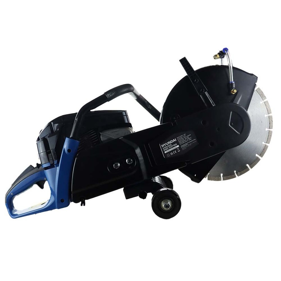 Hyundai Petrol Disc Cutter 58cc Concrete Saw 300mm 12" Diamond Disc ...