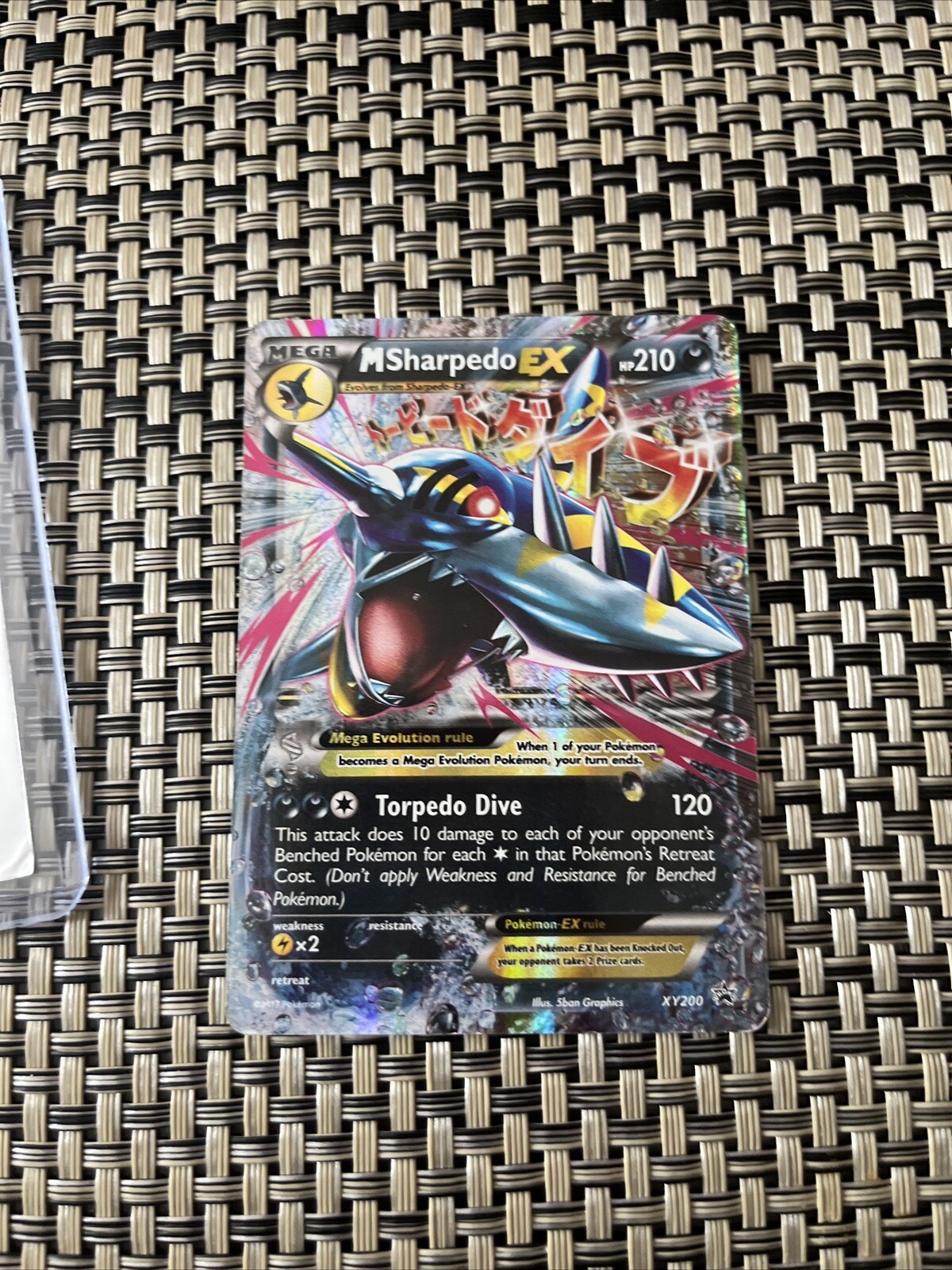 Pokémon TCG Mega Sharpedo-EX XY XY200 Holo Promo Promo for sale online ...