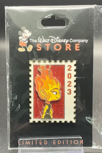 Disney DEC 2024 Pixar Stamps Ember Elemental LE 250 Pin | eBay