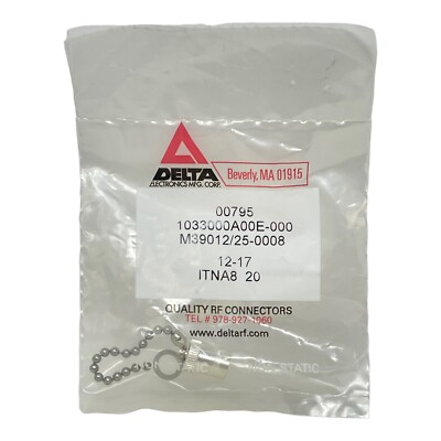 DELTA M39012/25-0008 RF COAXIAL CONNECTOR NOS NEW OLD STOCK | eBay