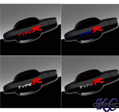 HONDA Civic Type R Vinyl Decal Emblem Sticker FK8 Accord Door Handle (4 ...