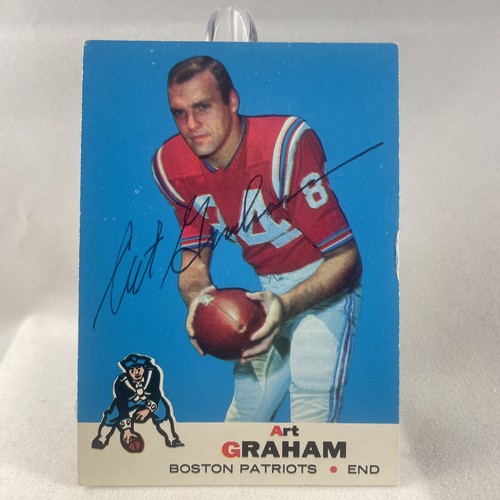Art Graham -Boston College- Boston Patriots Autographed Card | eBay