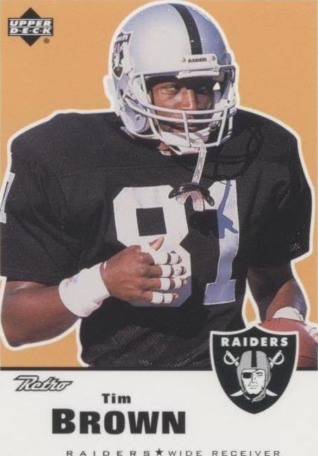 Las mejores ofertas en 1999 Upper Deck Retro Tim Brown #112 | eBay