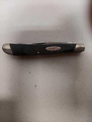 Vintage Buck 305 Lancer 2-Blade Folding Pocket Knife, Black, Pre Date ...