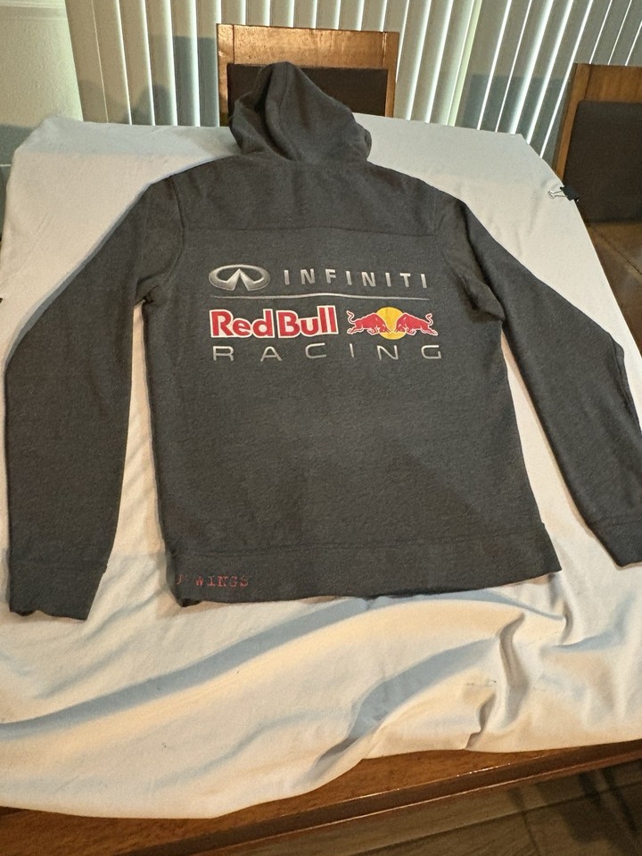 Infiniti Red Bull Racing Hoodie Jacket Full Zipper Mens Small Gives You ...