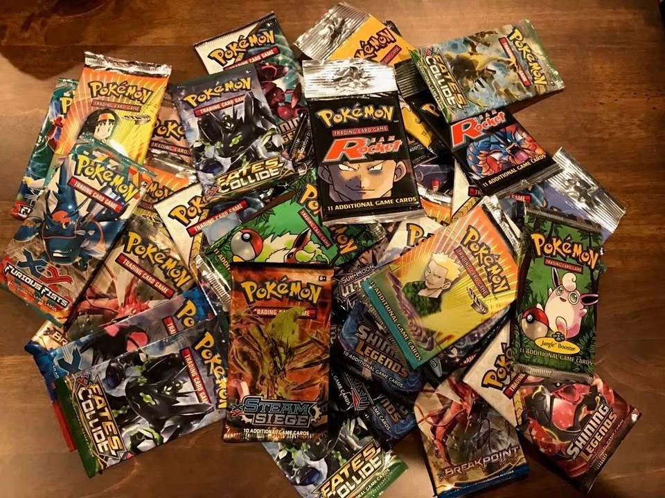 2x SEALED Vintage-Current Pokemon TCG Booster Pack/RANDOM BASE SET ...