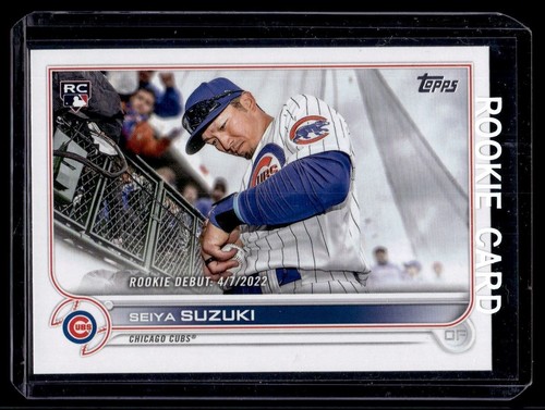 2022 Topps x Steve Aoki's Baseball Party Bushido Seiya Suzuki RC ...