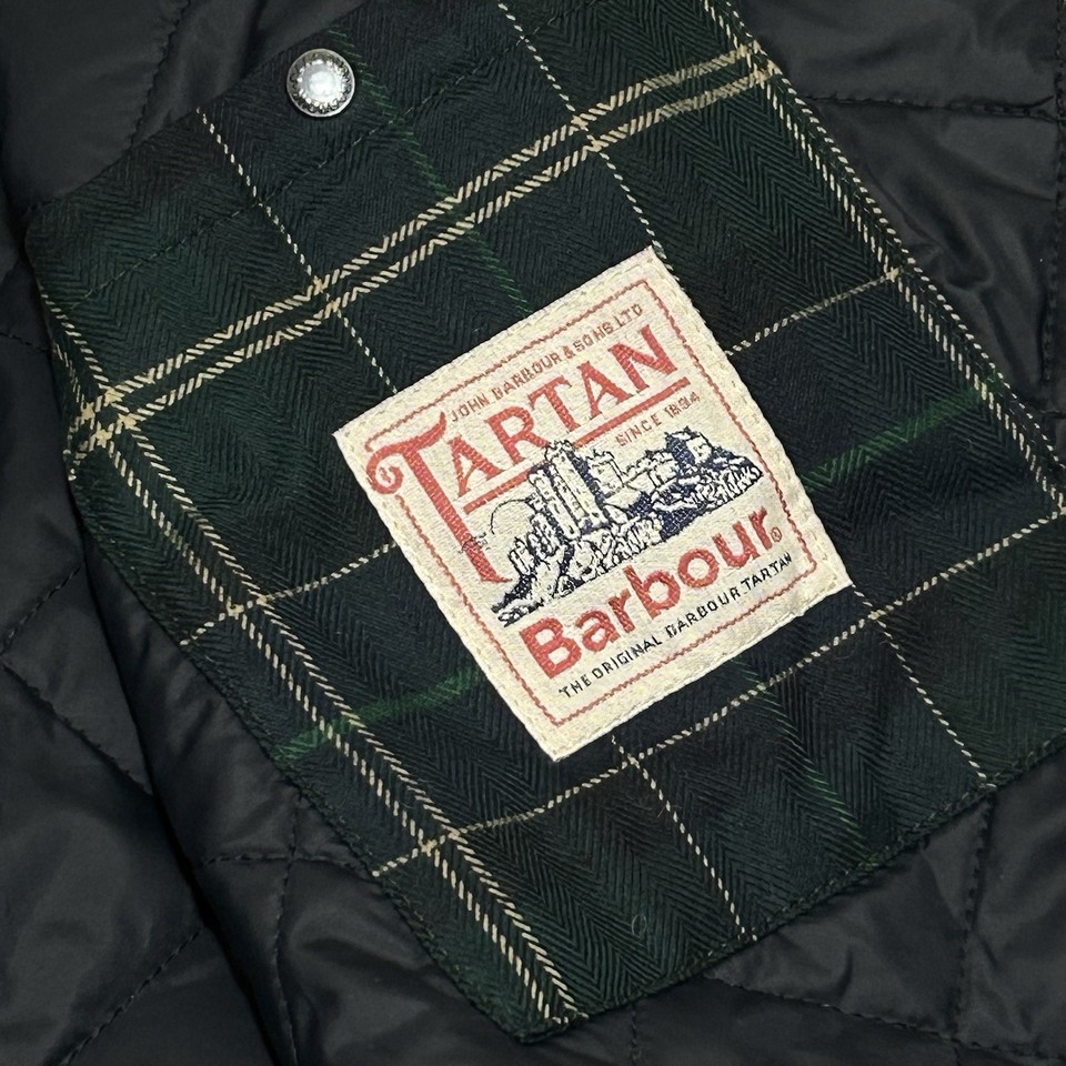 Barbour Bedale Men's Check Wool Jacket Coat The Original Tartan Quilted ...