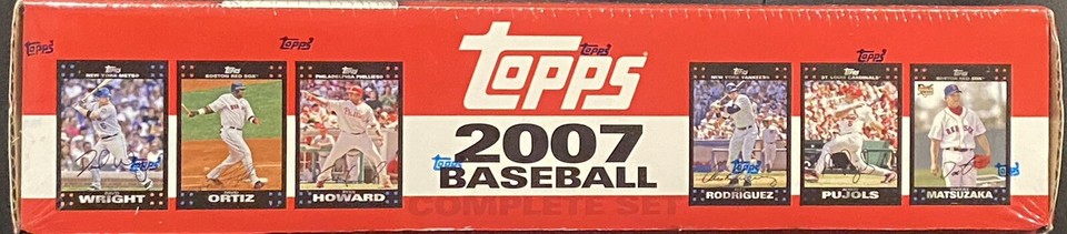 2007 Topps Baseball Factory Sealed Complete Set (Target Exclusive) | eBay