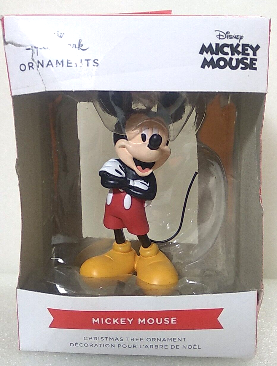 Disney ~ 'MICKEY MOUSE' Hallmark Christmas Ornament ~New / Tape ...