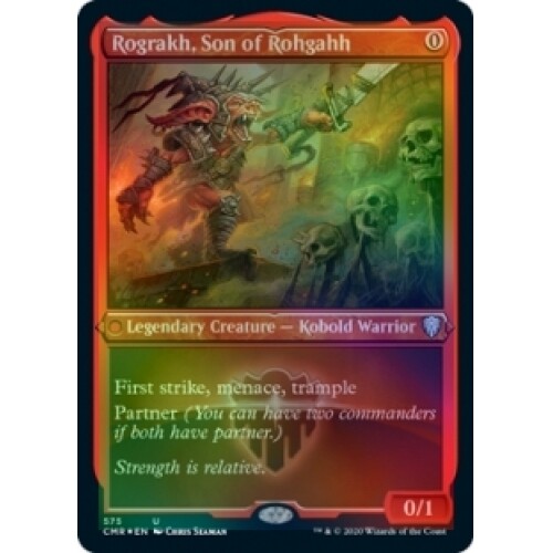 Rograkh, Son Of Rohgahh (foil-etched) M/NM Magic MTG Commander Legends ...