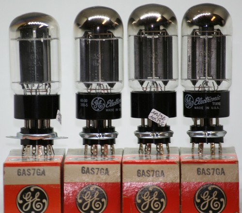 6as7 ga 5998 tube rca g 6080 tungsol western electric 421a 275a a1834 ...
