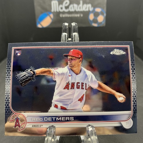 2022 Topps Chrome Reid Detmers #79 Rookie RC Los Angeles Angels | eBay